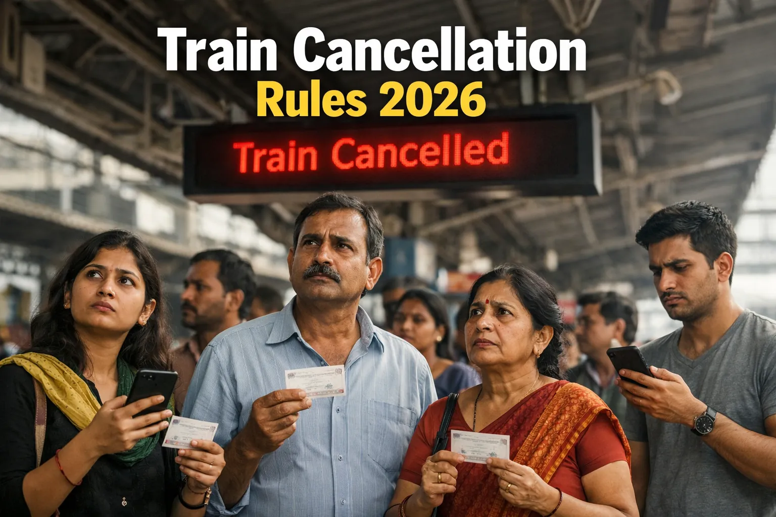 Train Cancellation Compensation Rules 2026: How Much Refund Indian ...